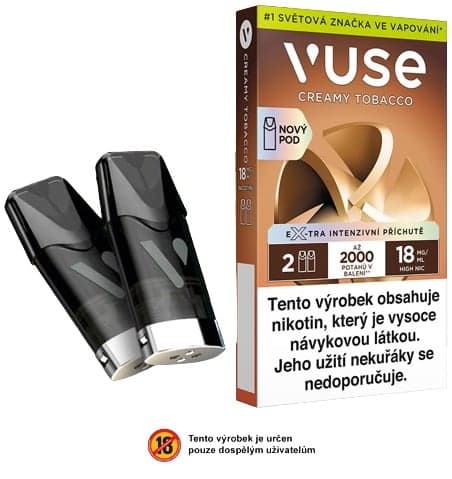 Vuse GO Reload 1000 Pod Creamy Tobacco – Doprodej